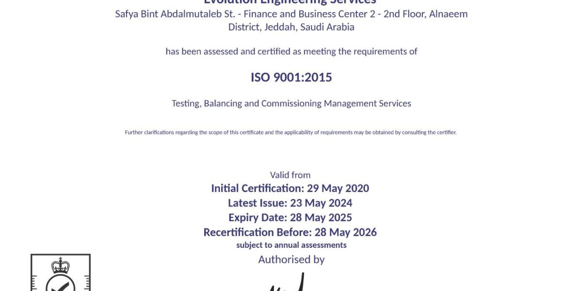 Evolution Engineering Services - ISO 9001:2015 | Evolution Engineering ...